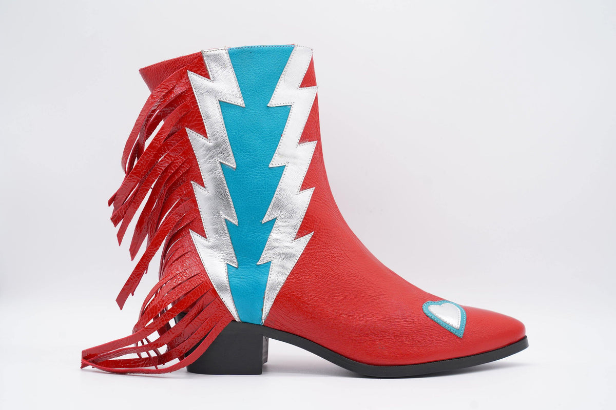 SHOCKING LIGHTNING WITH FRINGE - MADE TO ORDER – Modern Vice