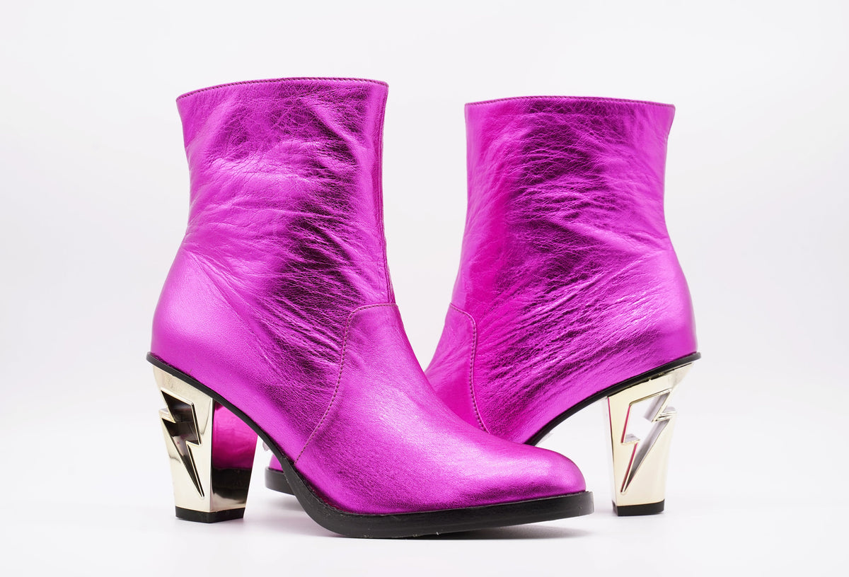 PINK LIGHTNING HEEL PALO ALTO - MADE TO ORDER – Modern Vice