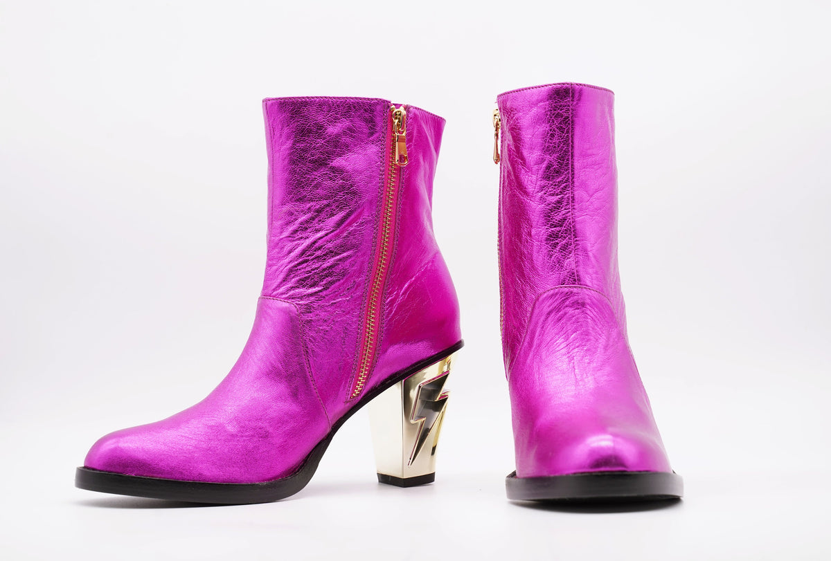 PINK LIGHTNING HEEL PALO ALTO - MADE TO ORDER – Modern Vice
