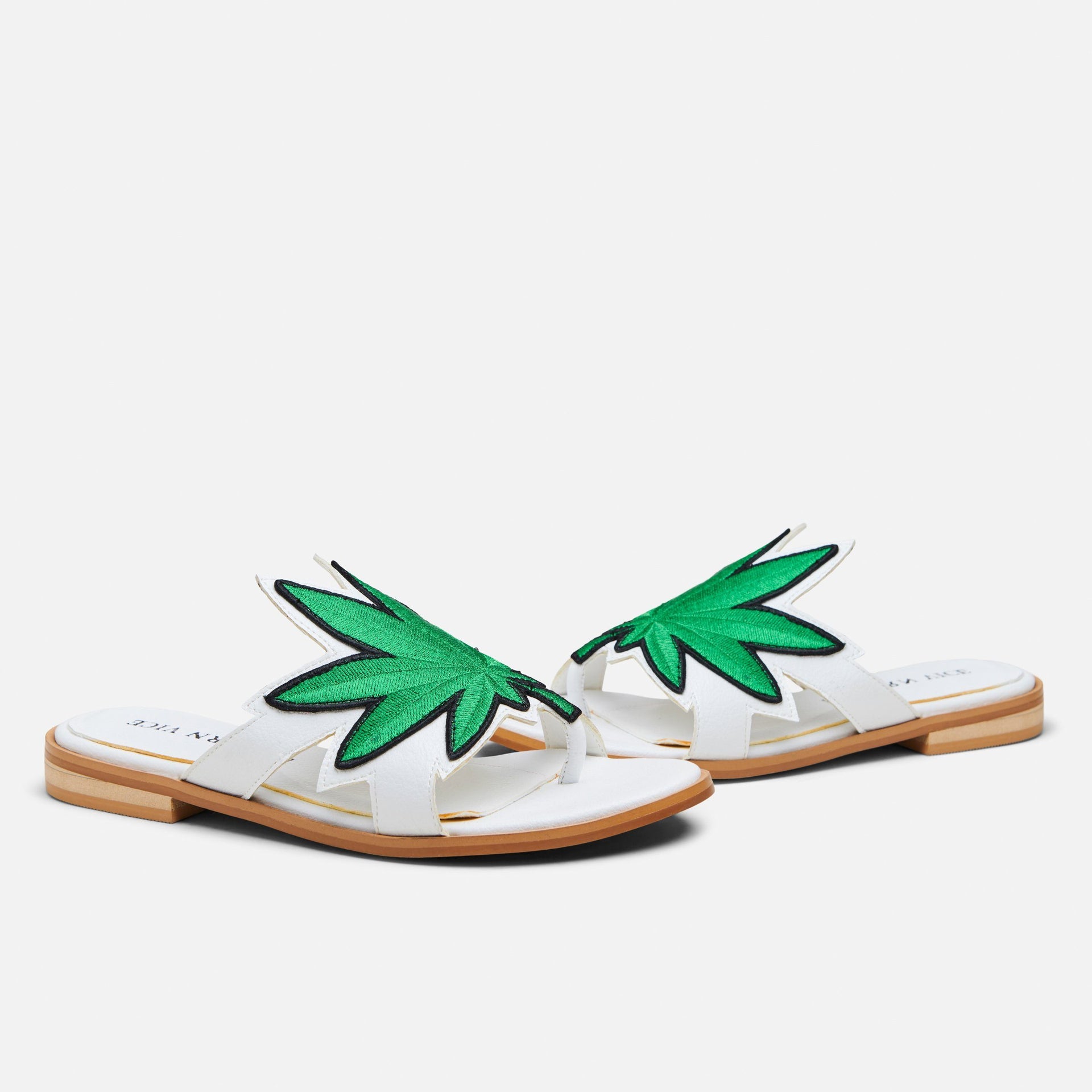 WEED PATCH SANDAL - MADE TO ORDER – Modern Vice